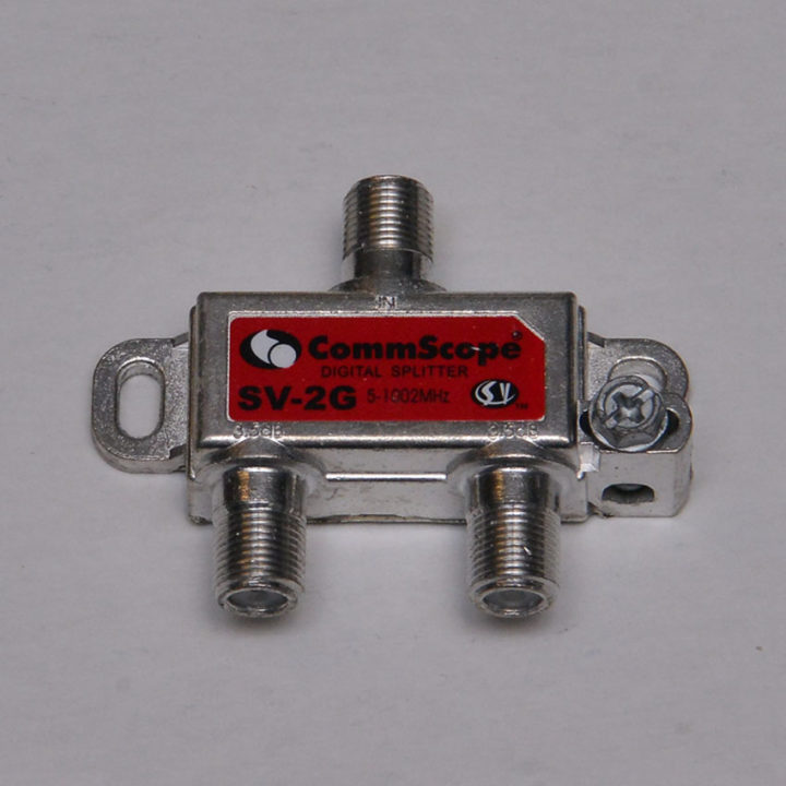 COMMSCOPE SV-2G 2-WAY SPLITTERS | Sedectro