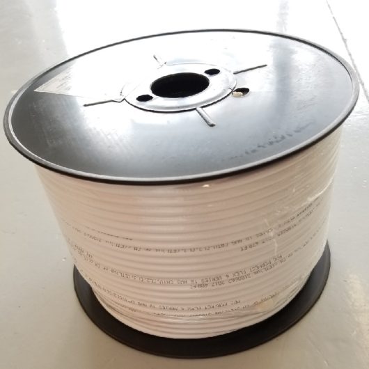 PPC RG6 P6ET77VVWLF White Coaxial Cable | Sedectro